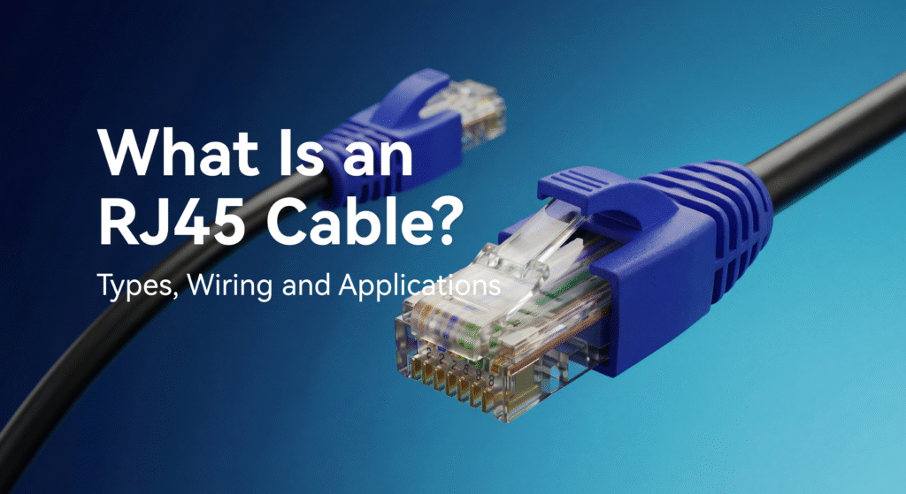 What Is an RJ45 Cable? Types, Wiring and Applications - AscentOptics Blog