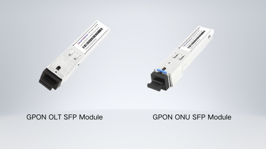 Modules SFP GPON : types, applications et avantages – Blog AscentOptics