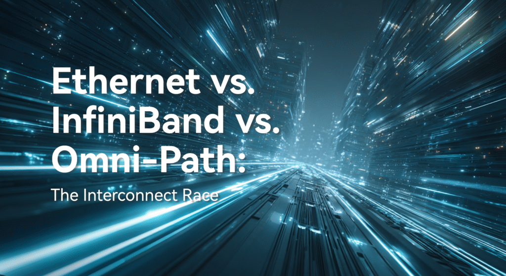 Ethernet vs. InfiniBand vs. Omni-Path: The Interconnect Race ...