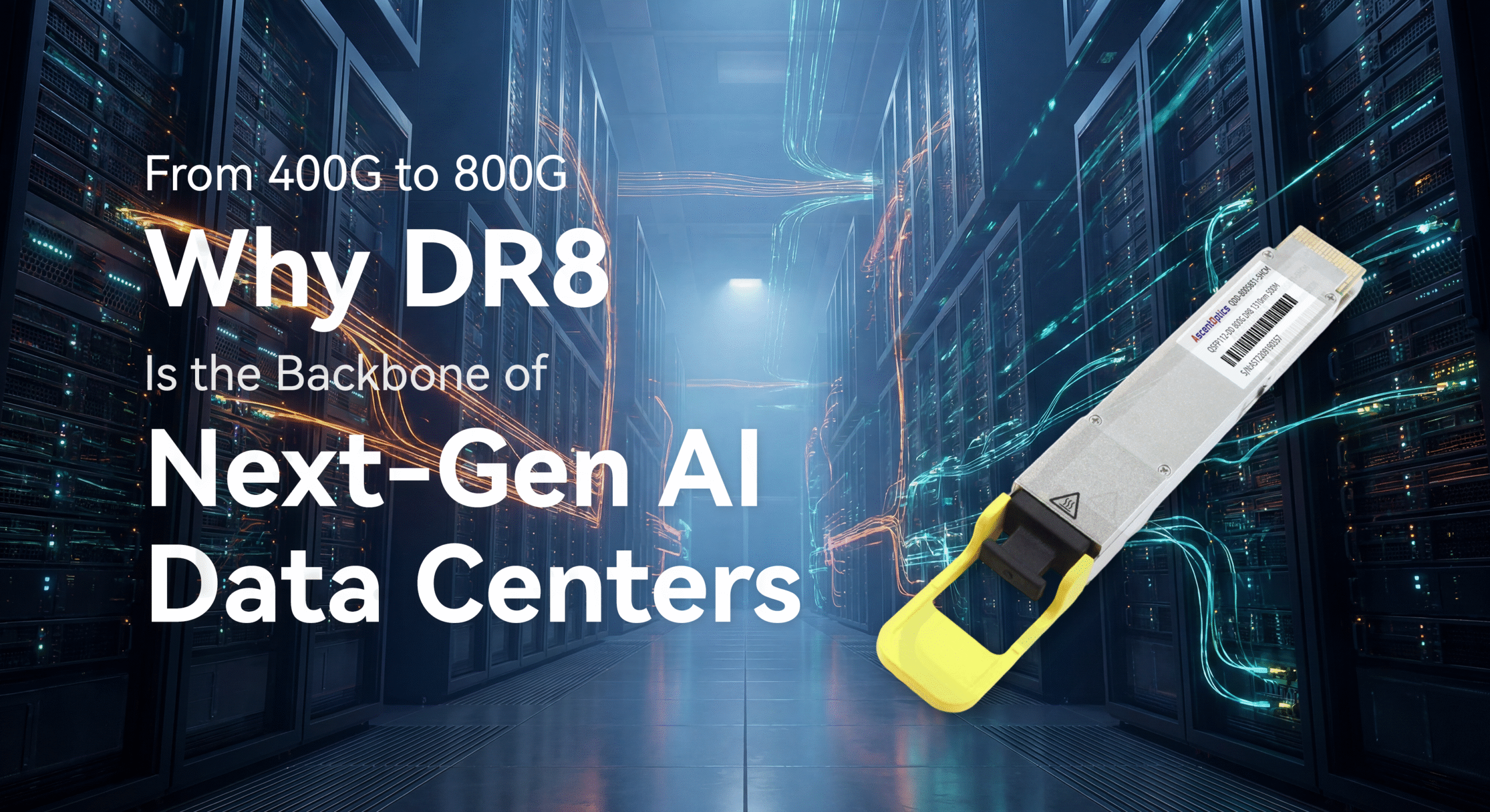 From 400G to 800G: Why DR8 Is the Backbone of Next-Gen AI Data Centers ...