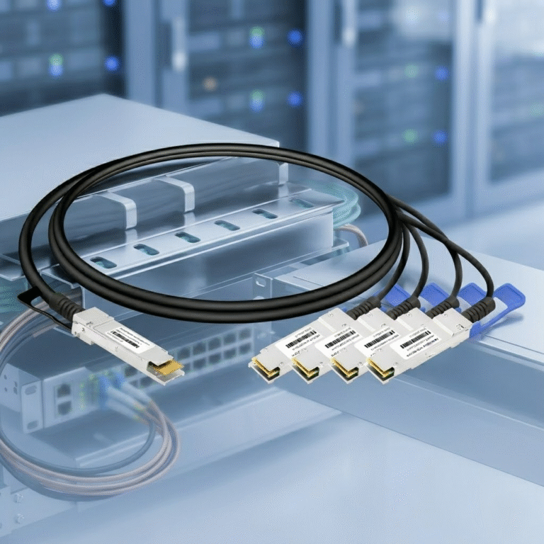 QSFP-DD Breakout Cable: 400G to 100G Deployment Guide - AscentOptics Blog